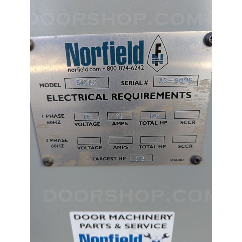Norfield 540AC Automatic Prehung Door Frame Assembly Center