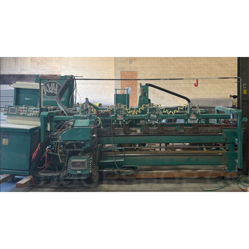 Kval Commander DI Automatic Prehung Door Machine with Auto Predrills