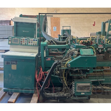 Kval Commander DI Automatic Prehung Door Machine with Auto Predrills