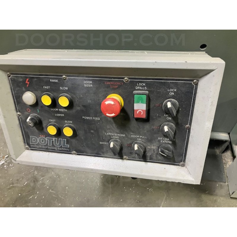 Dotul Nomad Prehung Door Machine