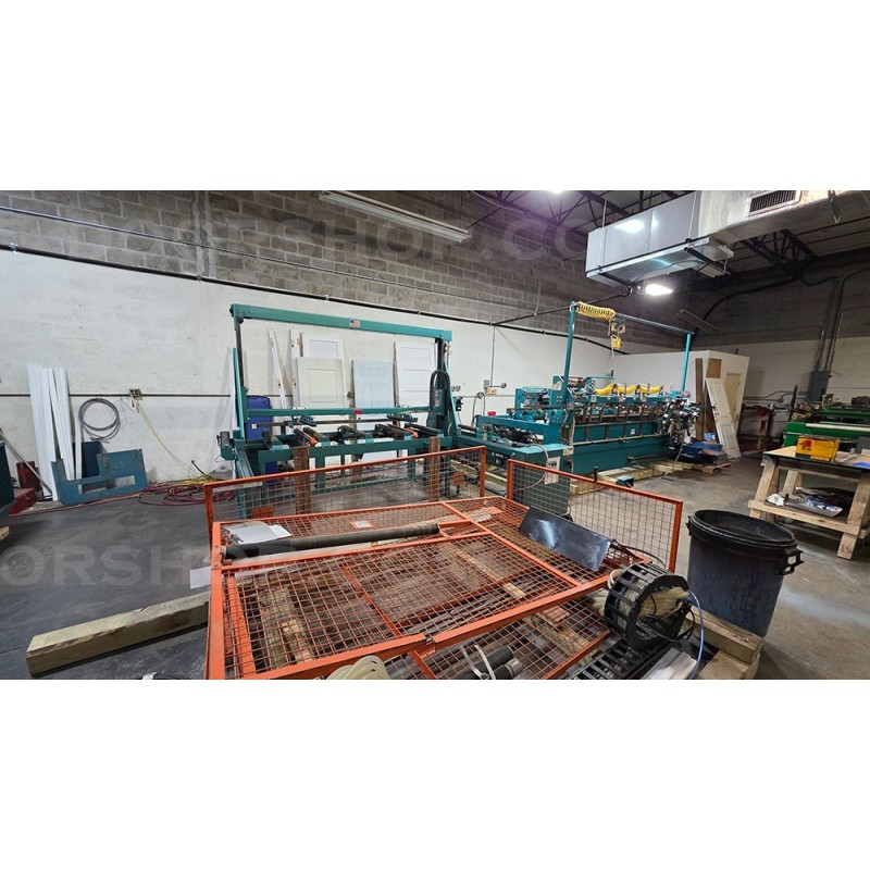 Kval Commander Automatic Prehung Door Machine with Handler Door Loader